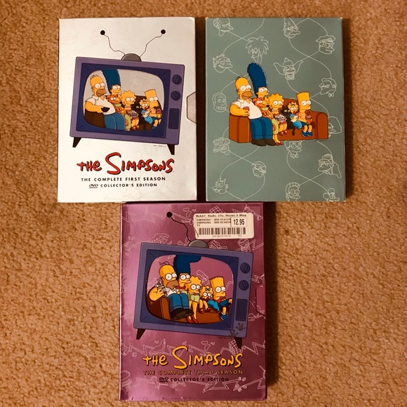 Media | The Simpsons Complete Seasons 13 Dvd Set | Poshmark